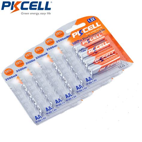 Aliexpress.com : Buy 24Pieces 6Card NI ZN NIZN AA Rechargeable ...