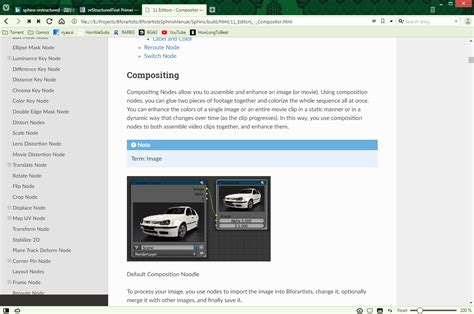 Sphinx Documentation Online · Issue 163 · Bforartistsmanual · Github