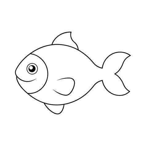 컬러링 책 을 위한 흑백 터 일러스트레이션 프리미엄 벡터