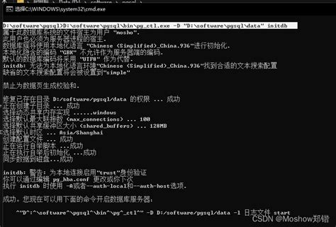 Pgctl 目录 Pgsqldata 不是一个数据库集群目录 致命错误 角色 Postgres 不存在 Csdn博客