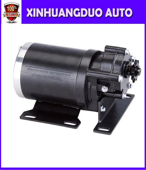 450w Dc 36v48v Permanent Magnet Motor Dc Gear Brushed Motor Electric