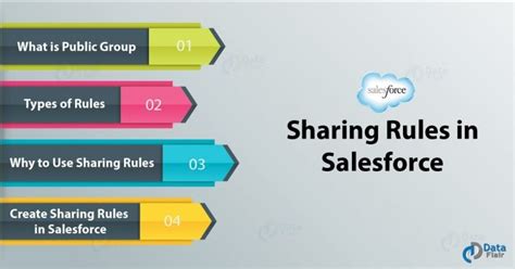 sharing rules in salesforce types and examples dataflair