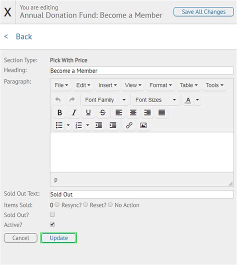 Form Editor Overview Acceptiva Knowledge Base