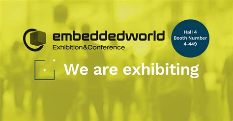 We Are Exhibiting Embedded World 11 13 March Nuremberg Pqshield