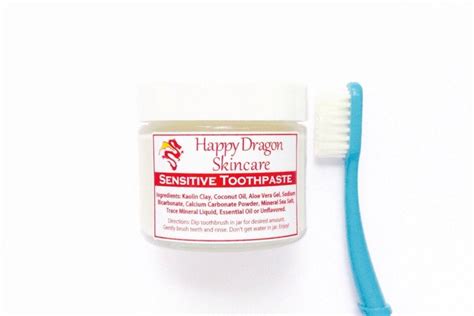 Coconut Oil Toothpaste Minerals Baking Soda Sensitive Teeth Oral Care