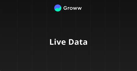live data groww api