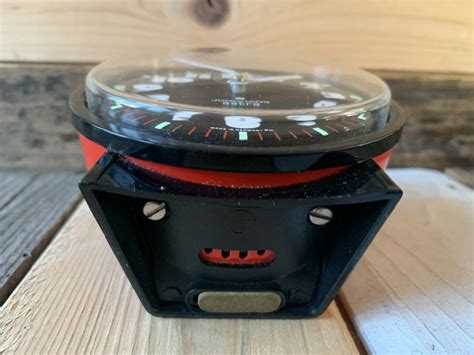 Junghans Astra Red Alarm Clock 1970 Germany Vintage Man Stuff