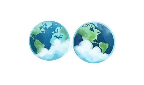 Premium AI Image Preservation Of The Ozone Layer On White Background Vector