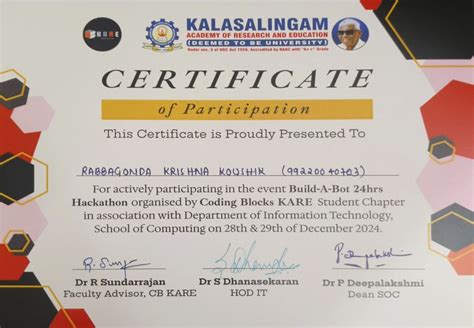 Hackathon Ai Innovation Buildabot Krishna Koushik