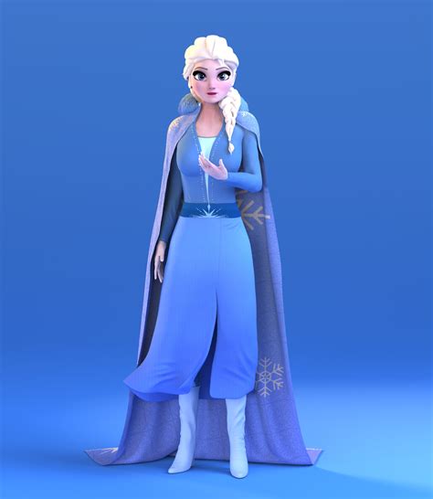 My First Ever Drawing Of Elsa I Put Her In A Form Fitting 50 Off
