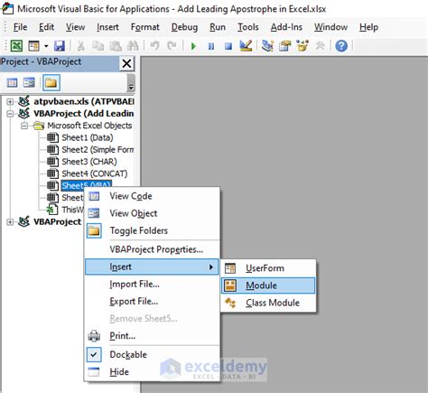How To Add Leading Apostrophe In Excel 4 Ways Exceldemy