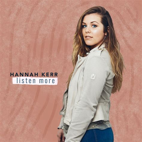 Music News Hannah Kerrs New Single “ordinary” Single Makes An Impact