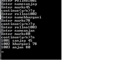 12ecps Data File Handling