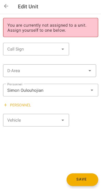 Logging On Your Unit