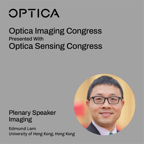Learn About Computational Neuromorphic Imaging At Opticaimaging24