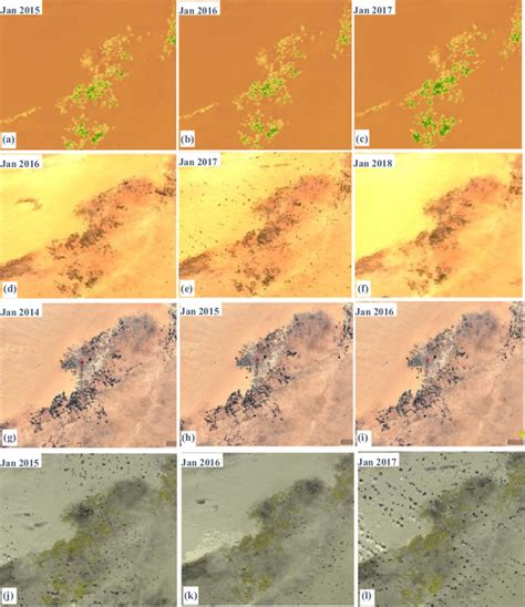 Temporal Comparison Of Result Using Images From Google Earth Engines Download Scientific Diagram