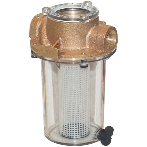 Groco Arg 750 P Bronze Strainer With Plastic Basket