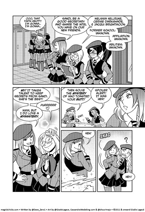 Pixie Trix Comix Magick Chicks Spoiler Alert