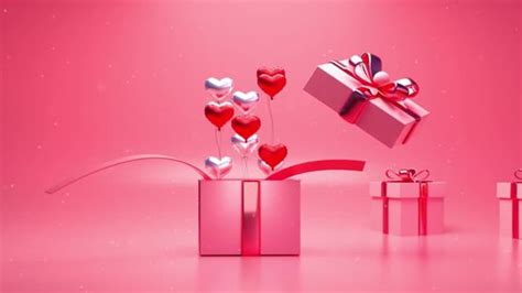 Happy Valentines Day Text Animation Revealer Motion Graphics Ft 4k