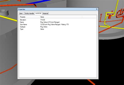Autocad Mep Pipe And Fitting Properties Not Showing Up Autodesk Community