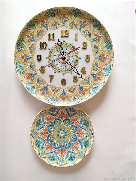 Часы настенные Счастье в дом в интернет магазине Ярмарка Мастеров по цене 5000 ₽ Pbeburu