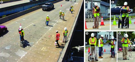 Manual Nde Data Collection On A Bridge Deck A Using The Following Nde
