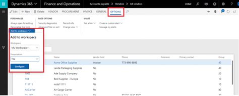 Reveal Data Faster With Personalized Workspaces In D365 Fando Armanino