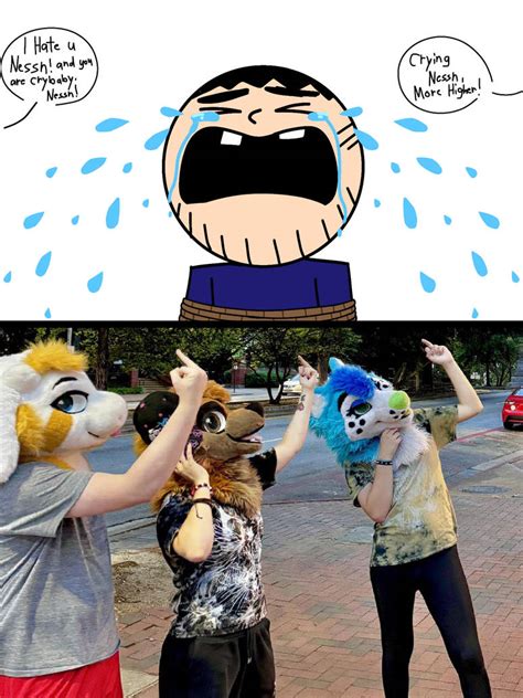 Bluefolf And Friends Hates Nessn By Lostaspagettipizzalo On Deviantart