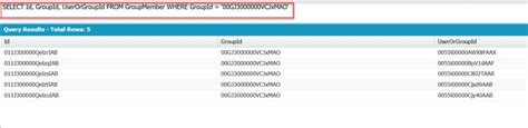 Soql Query On Group And Groupmember In Salesforce