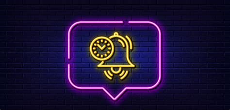 Time Management Line Icon Clock Sign Teamwork Vector Image