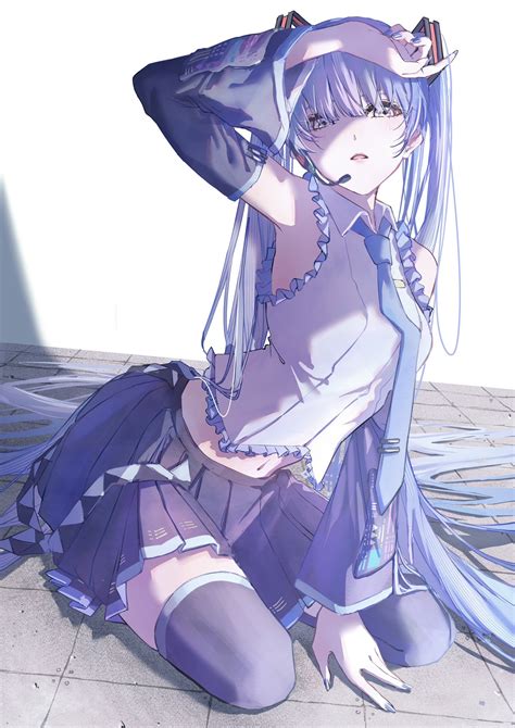 Hatsune Miku Vocaloid Drawn By Mesopotamia Danbooru