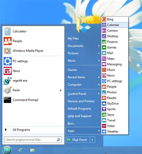 Change Windows 8 Start Menu Look Like In Windows 7 Or How To Get Back Good Old Start Menu Back