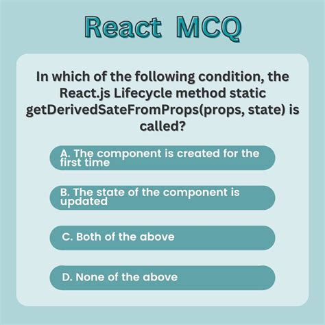 React Mcq Write Your Answer Tpoint Tech Posted On The Topic Linkedin
