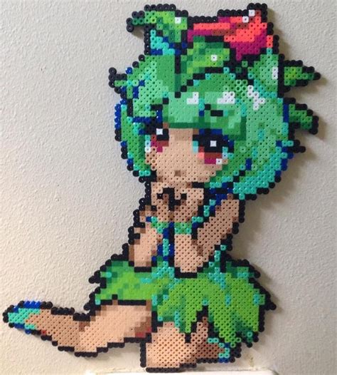 Ivysaur Moemon Perler By Birdseednerd On Deviantart Perler Bead