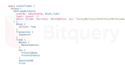 Price Of A Token Against Wsol Blockchain Data Api