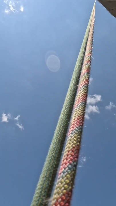 적벽의 아름다운 하강 암벽등반 설악산 오버행하강 안전한하강 Youtube