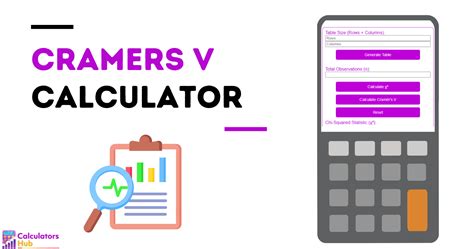 Cramers V Calculator