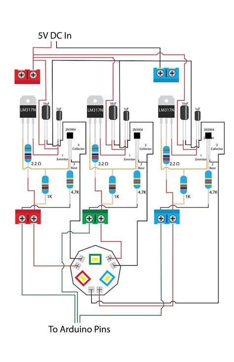 High Power Led Correctly With Lm317 Irf520n For Arduino Control