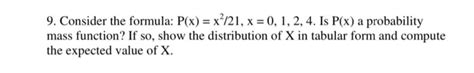 Solved Consider The Formula Pxx221x0124 ﻿is Px