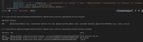 Managing Sailpoint Identitynow Roles Via Api And Powershell Darrenjrobinson Bespoke Identity