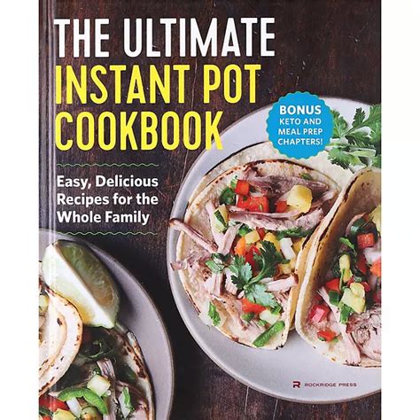 Ultimate Instant Pot Cookbook Hardcover Sams Club