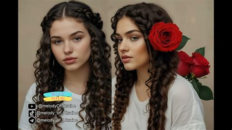 Розпустили кучері дівчата Youtube