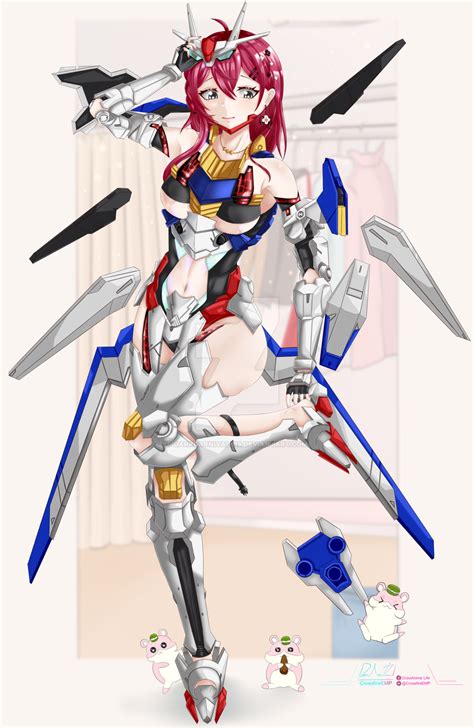 Gundam Girl By Darkcarnival619 On Deviantart