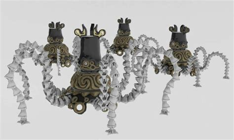 Free Stl File Free Botw Ancient Guardian Mini Bonus Set 1 🆓・3d Printing