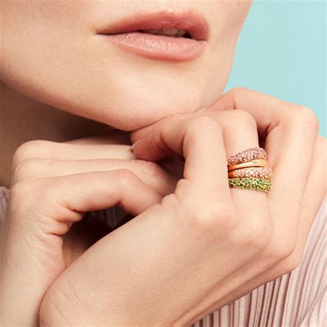 Ruby Pave Stack Ring