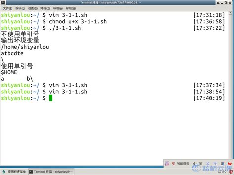 实验三 Shell脚本符号和测试命令 蓝桥云课