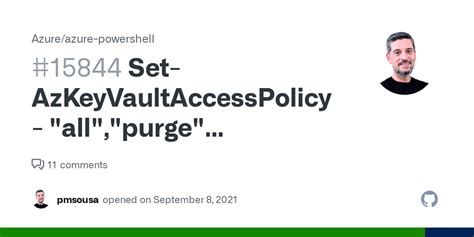 Set Azkeyvaultaccesspolicy Allpurge Permissions Bug · Issue