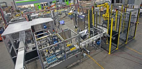 Robotic Case Packing Palletizing Automation System Midwest