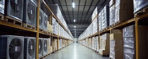 efficient storage solutions in a modern warehouse environment premium