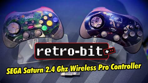 A Closer Look At Retro Bits Wireless Analog Saturn Pads Retrorgb